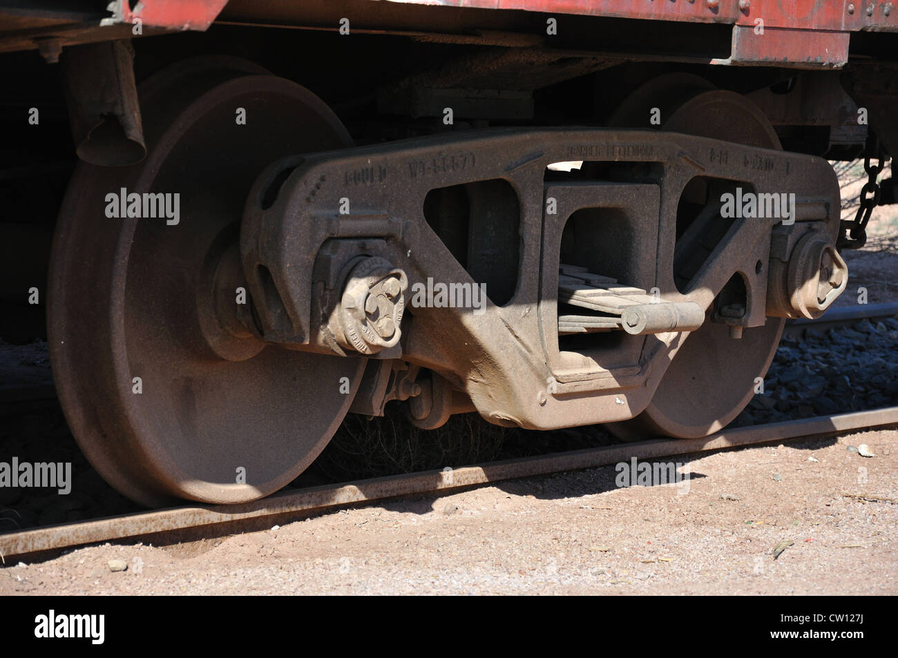 Old vintage train wheels hi-res stock photography and images - Alamy