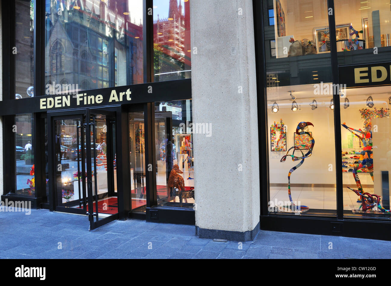 Eden Fine Art store and gallery, New York, USA Stock Photo - Alamy