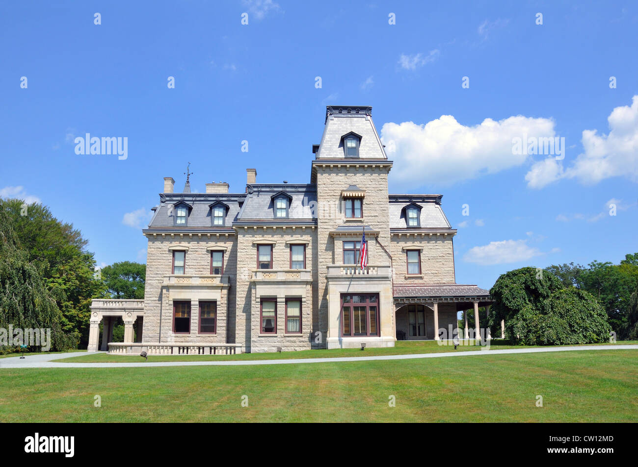 Chateau-sur-Mer mansion, Newport, Rhode Island, USA Stock Photo - Alamy