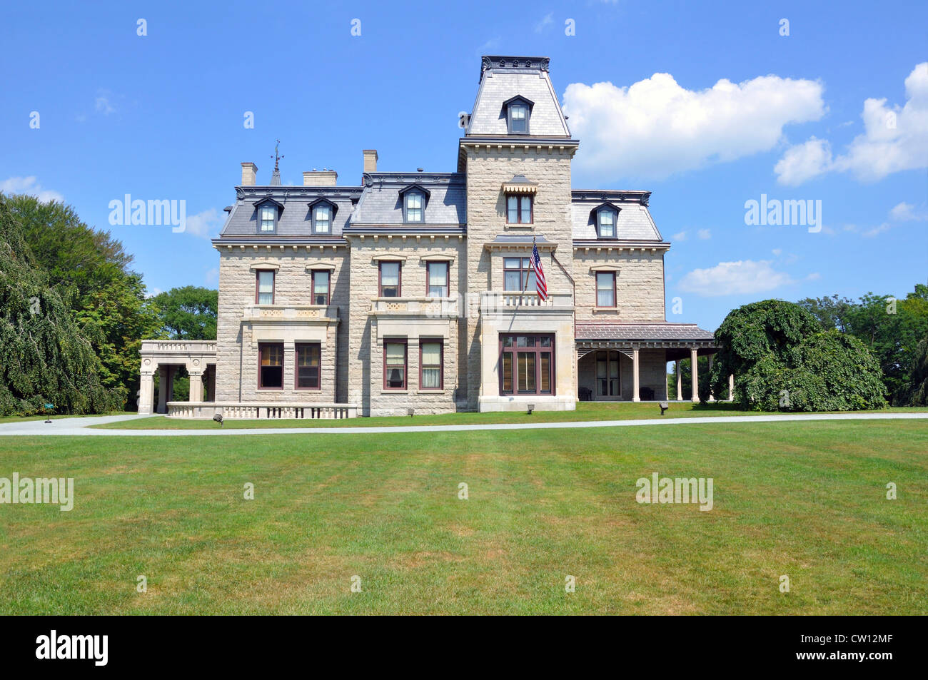 Chateau-sur-Mer mansion, Newport, Rhode Island, USA Stock Photo - Alamy
