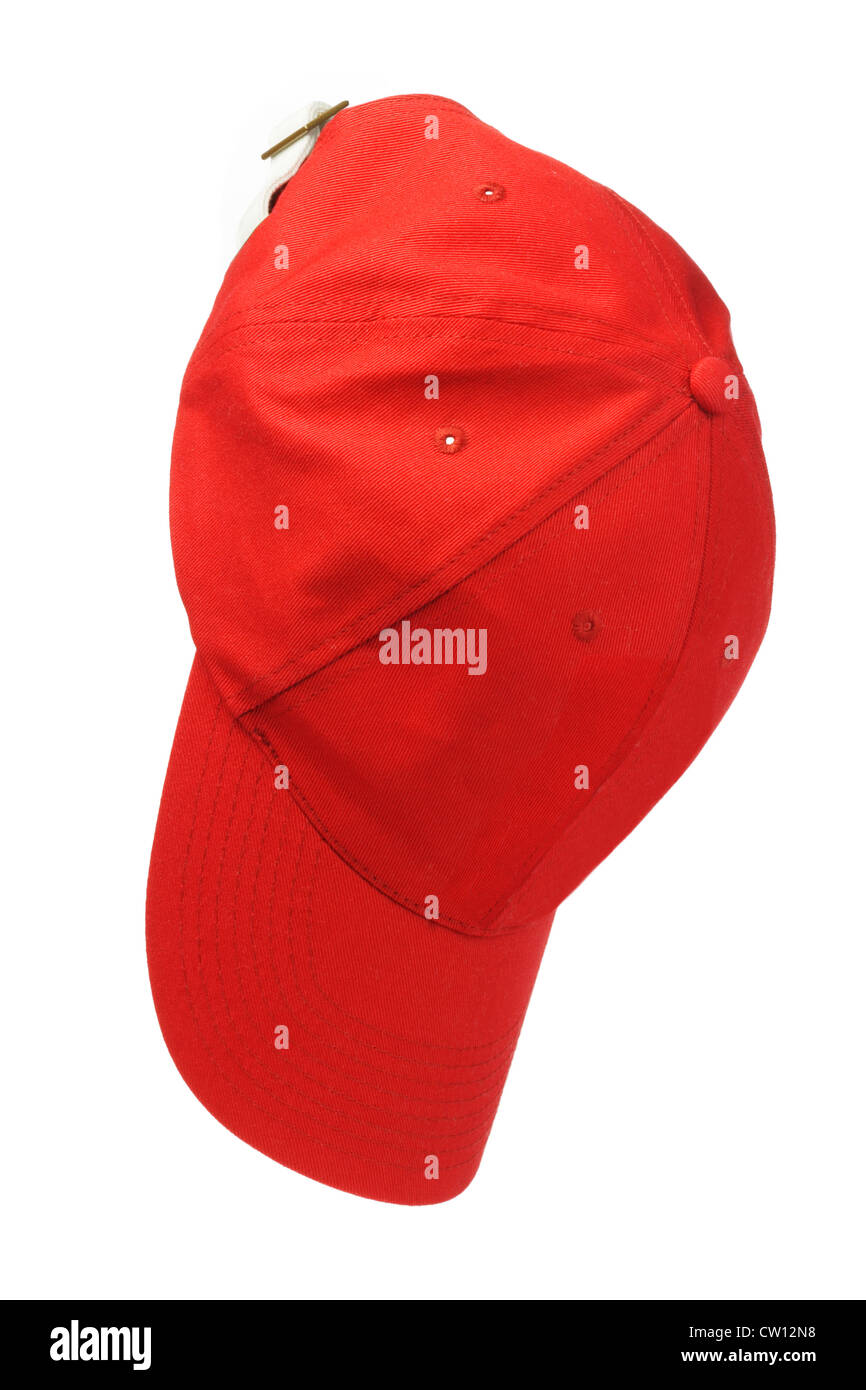 Red baseball cap baseball cap cap hi-res stock photography and images ...