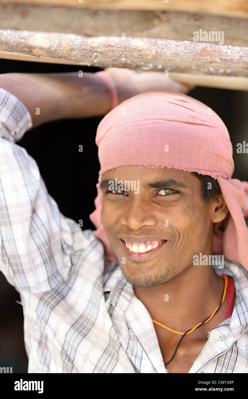 Muslim worker portrait India Bangalore Karnataka India Stock Photo - Alamy