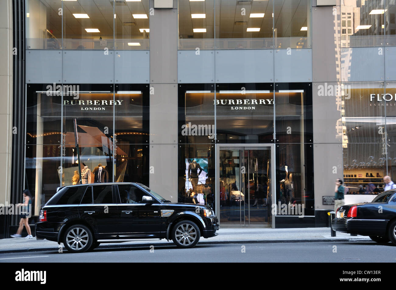 Burberry store shop storefront hi-res stock photography and images - Alamy