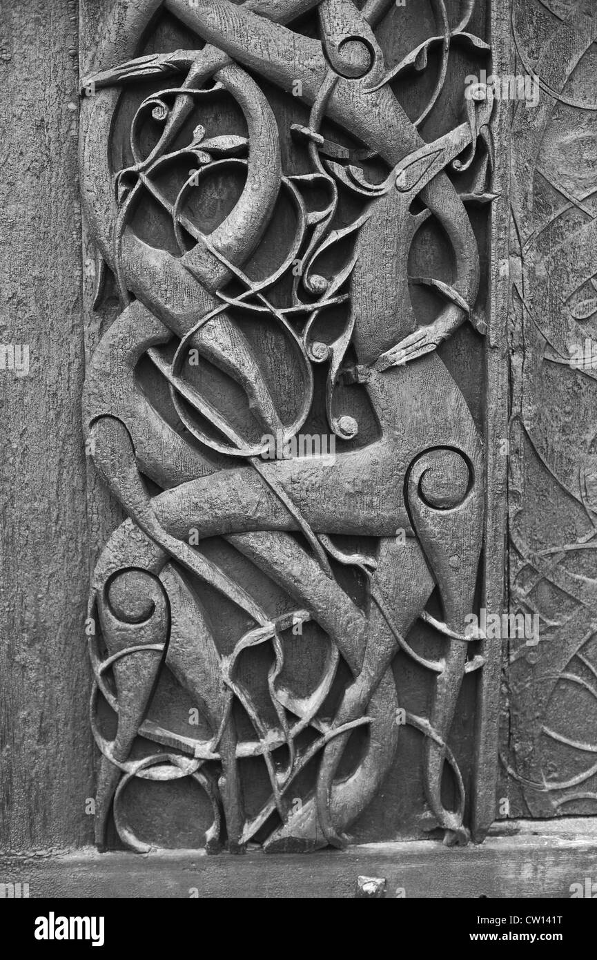 Viking scroll hi-res stock photography and images - Alamy