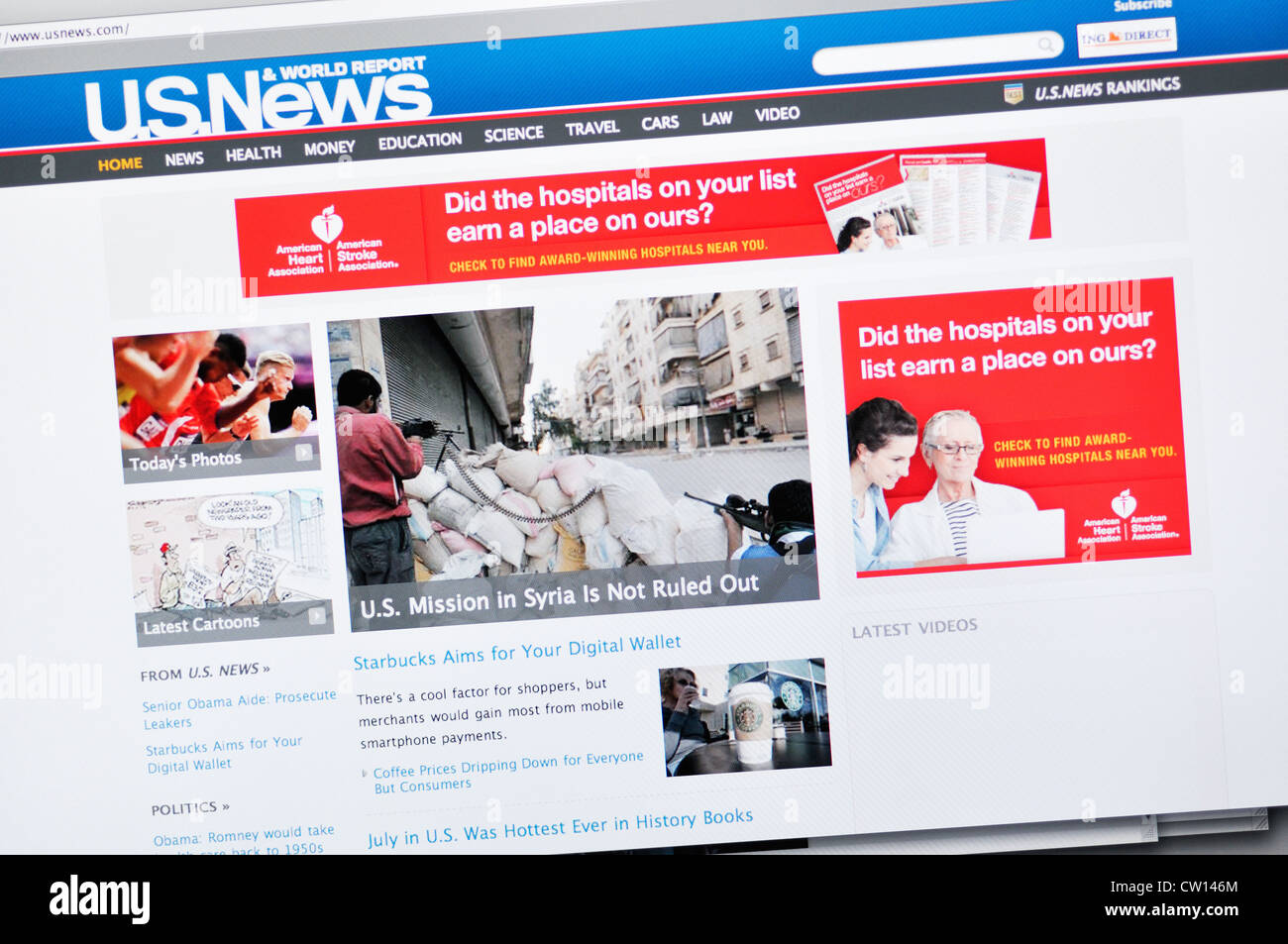 Us news and world report hi-res stock photography and images - Alamy