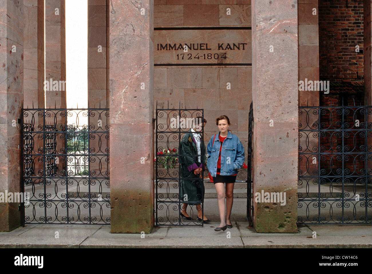 Immanel grave of Kant in Kaliningrad, Russia Stock Photo - Alamy
