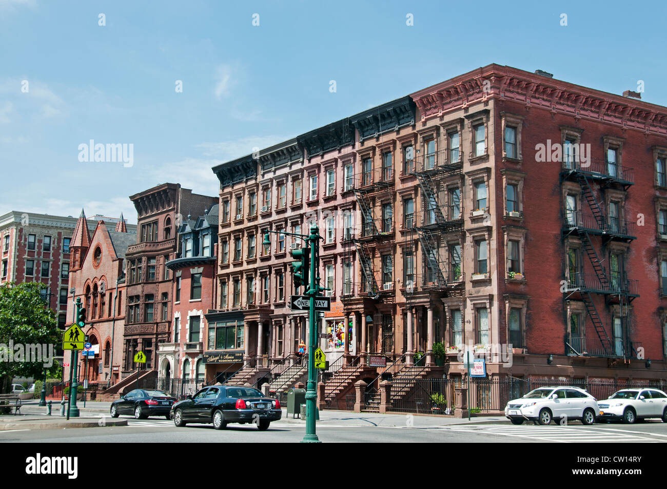 Malcolm X Boulevard Lenox Avenue Harlem New York Manhattan United ...