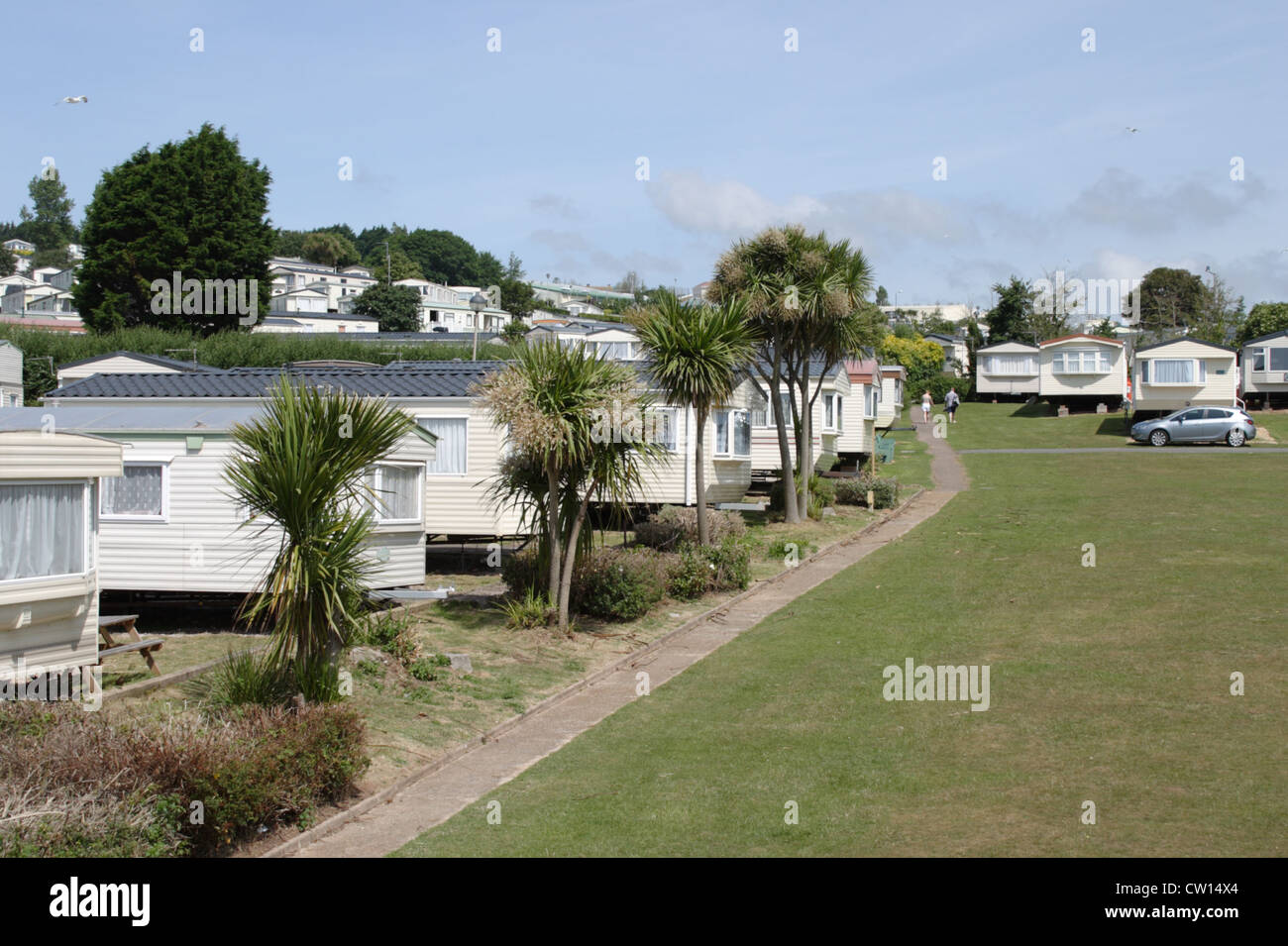 Haven Sandy Bay caravan site, Devon Cliffs, near Exmouth, Devon ...