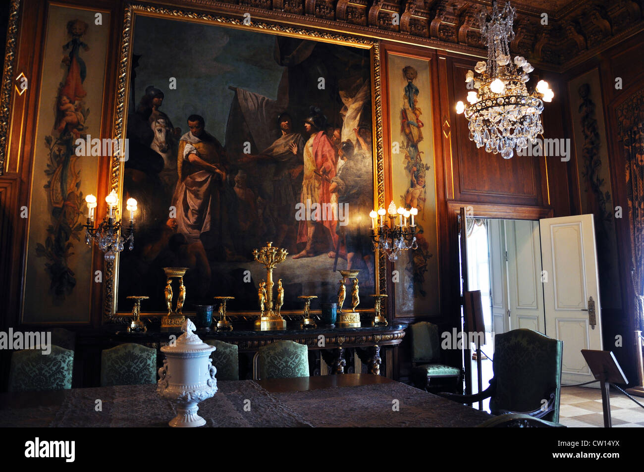The Elms mansion, Newport, Rhode Island, USA Stock Photo - Alamy