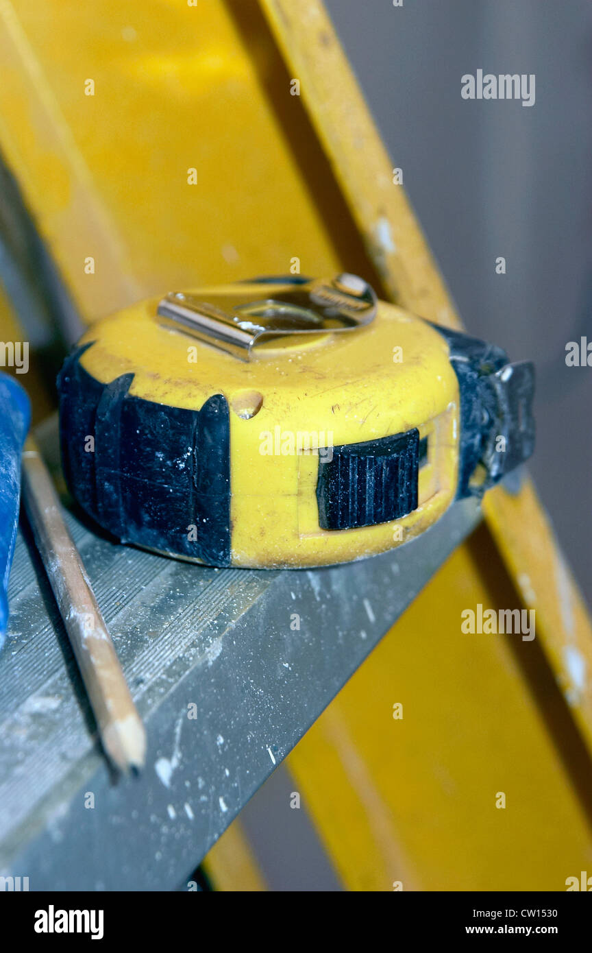 Close-up of a tape measure Stock Photo - Alamy