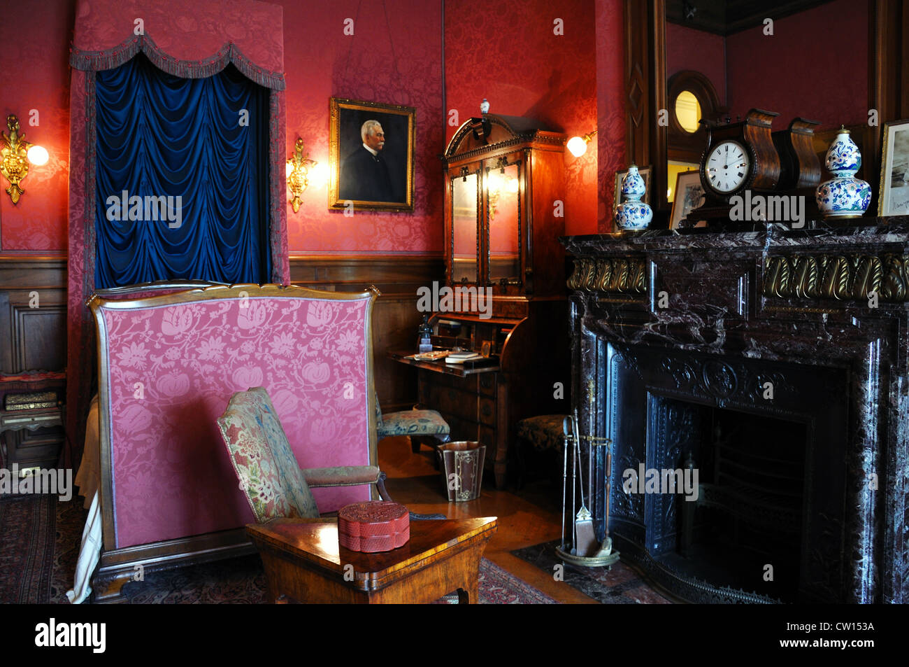 The Elms mansion, Newport, Rhode Island, USA Stock Photo - Alamy