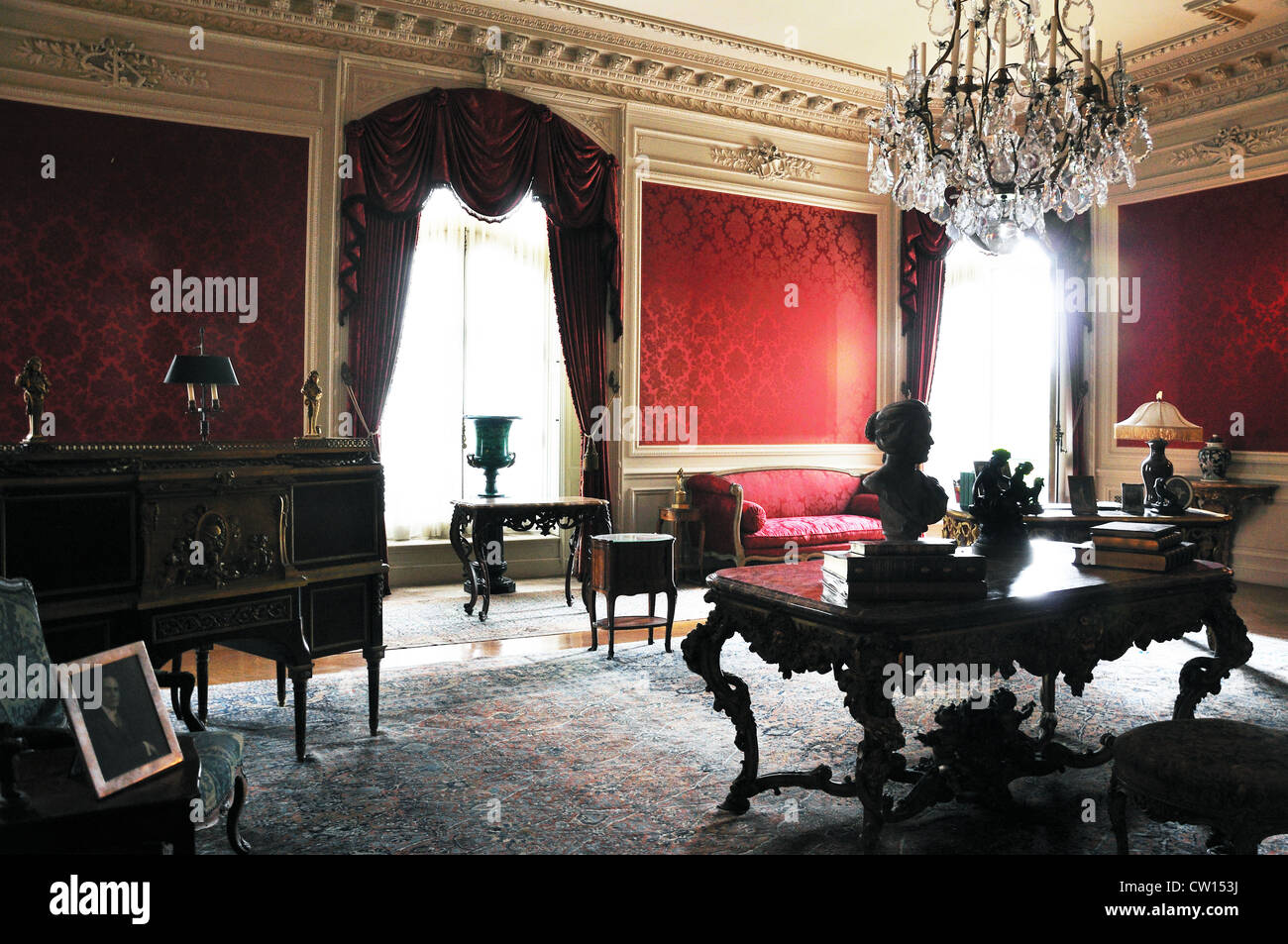 The Elms mansion, Newport, Rhode Island, USA Stock Photo - Alamy