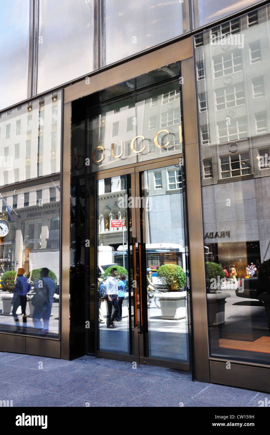 Gucci store, New York, USA Stock Photo - Alamy