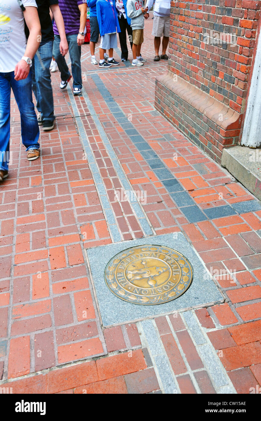 The Freedom Trail, Boston, Massachusetts, USA Stock Photo - Alamy