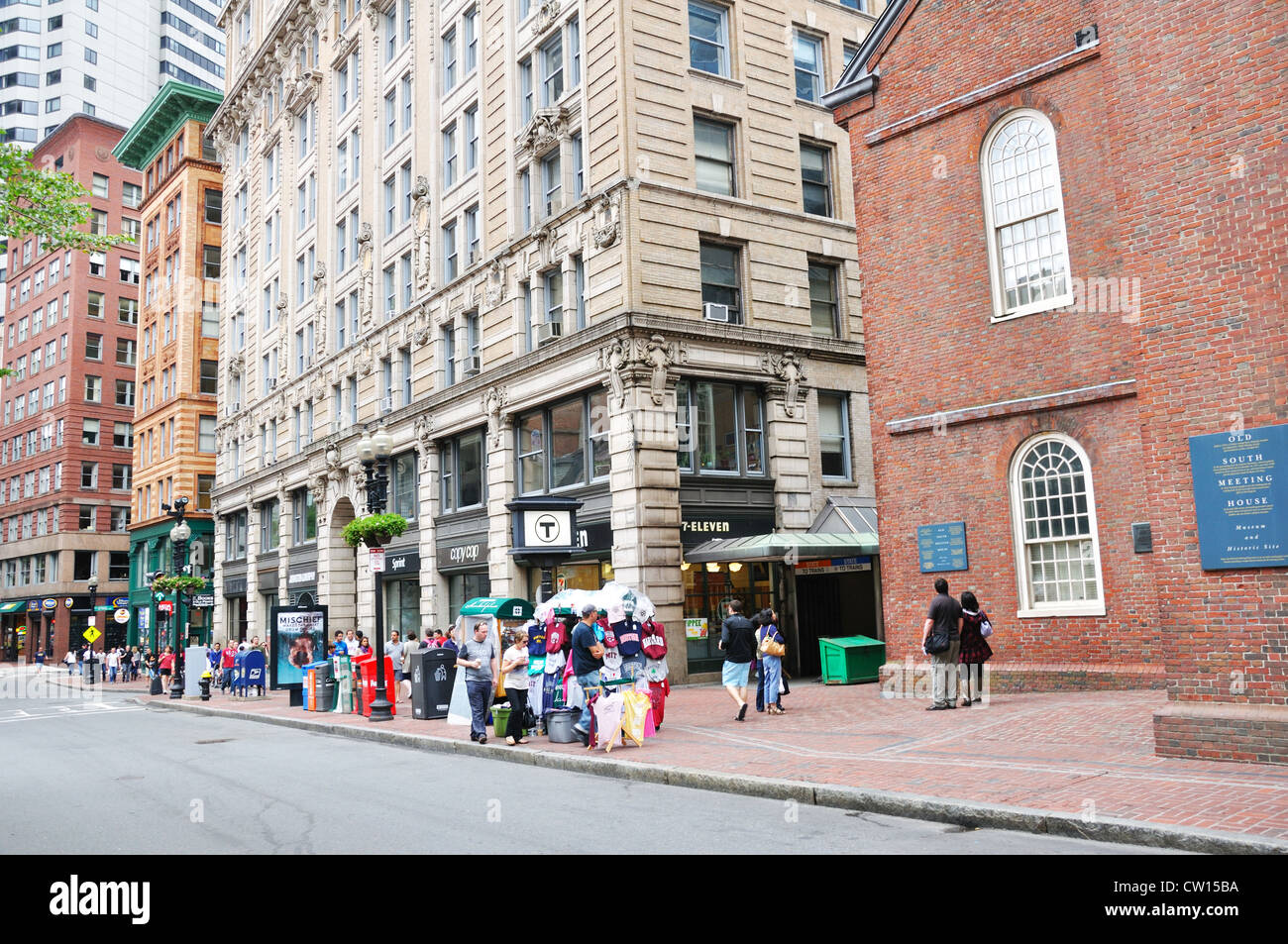 The Freedom Trail, Boston, Massachusetts, USA Stock Photo - Alamy