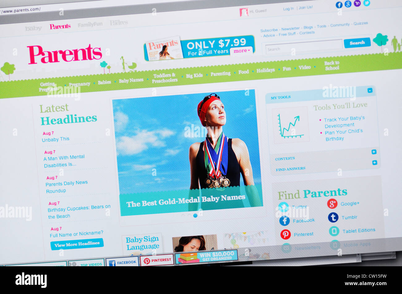 Parenting website hi-res stock photography and images - Alamy