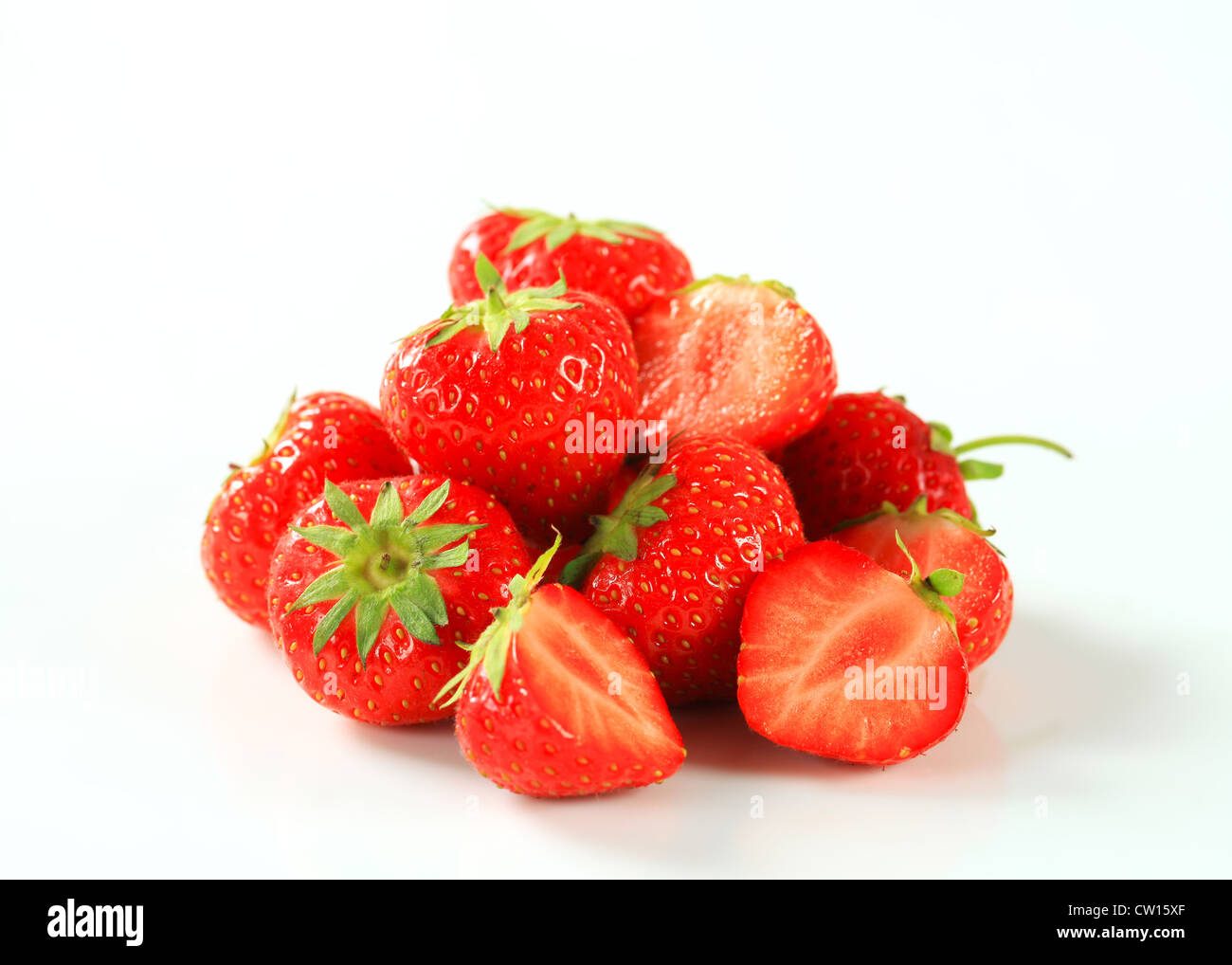 Strawberries section hi-res stock photography and images - Alamy