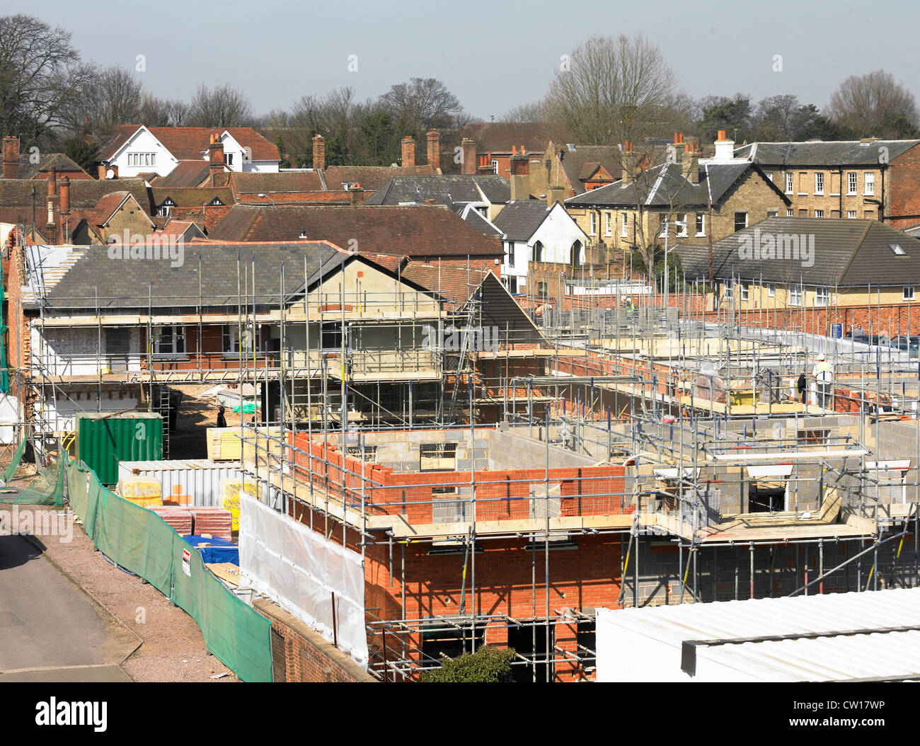 Housing under construction Stock Photo - Alamy