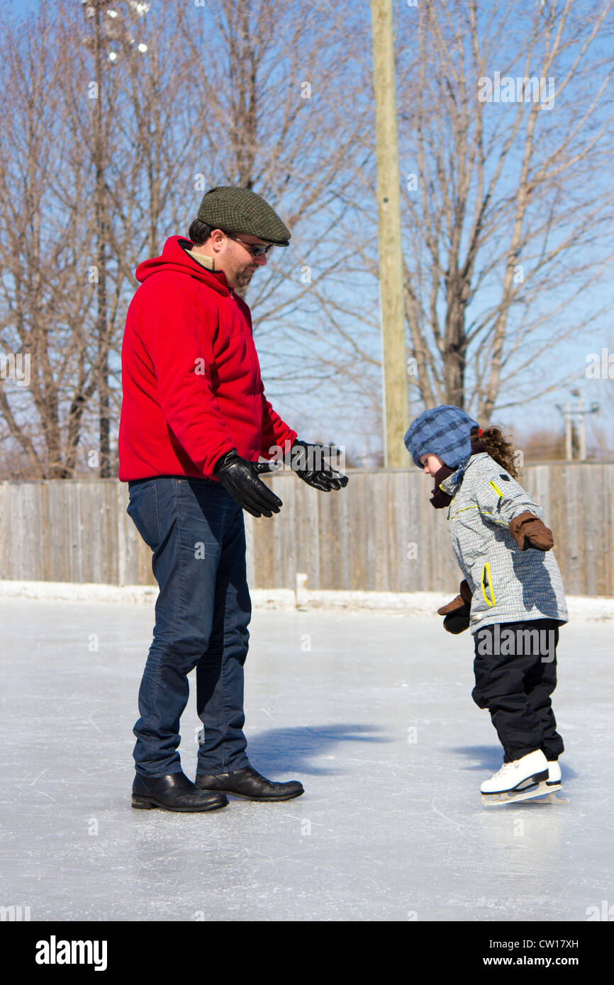 Teach Skating High Resolution Stock Photography and Images - Alamy
