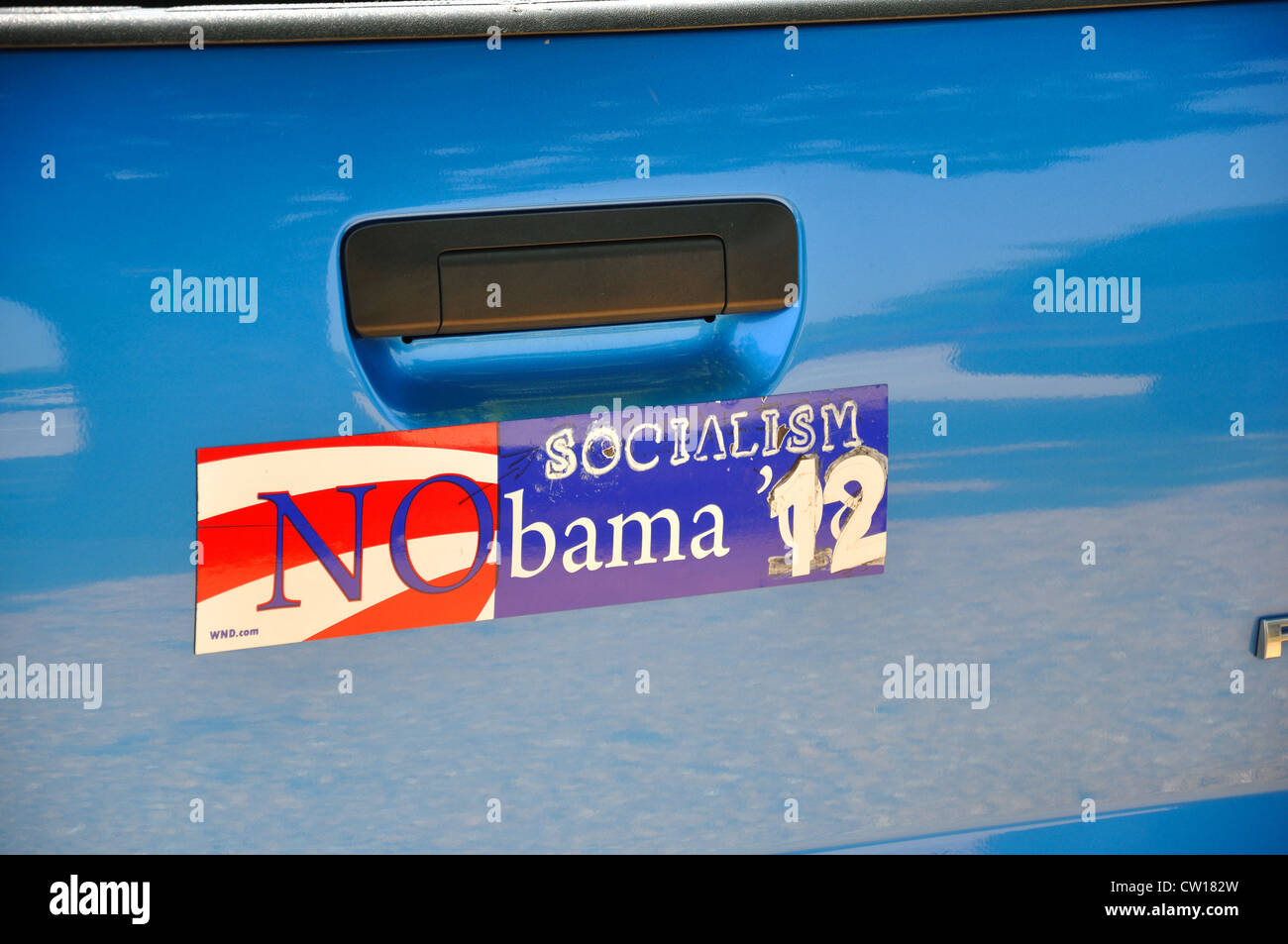 Bumper sticker - NObama Stock Photo - Alamy