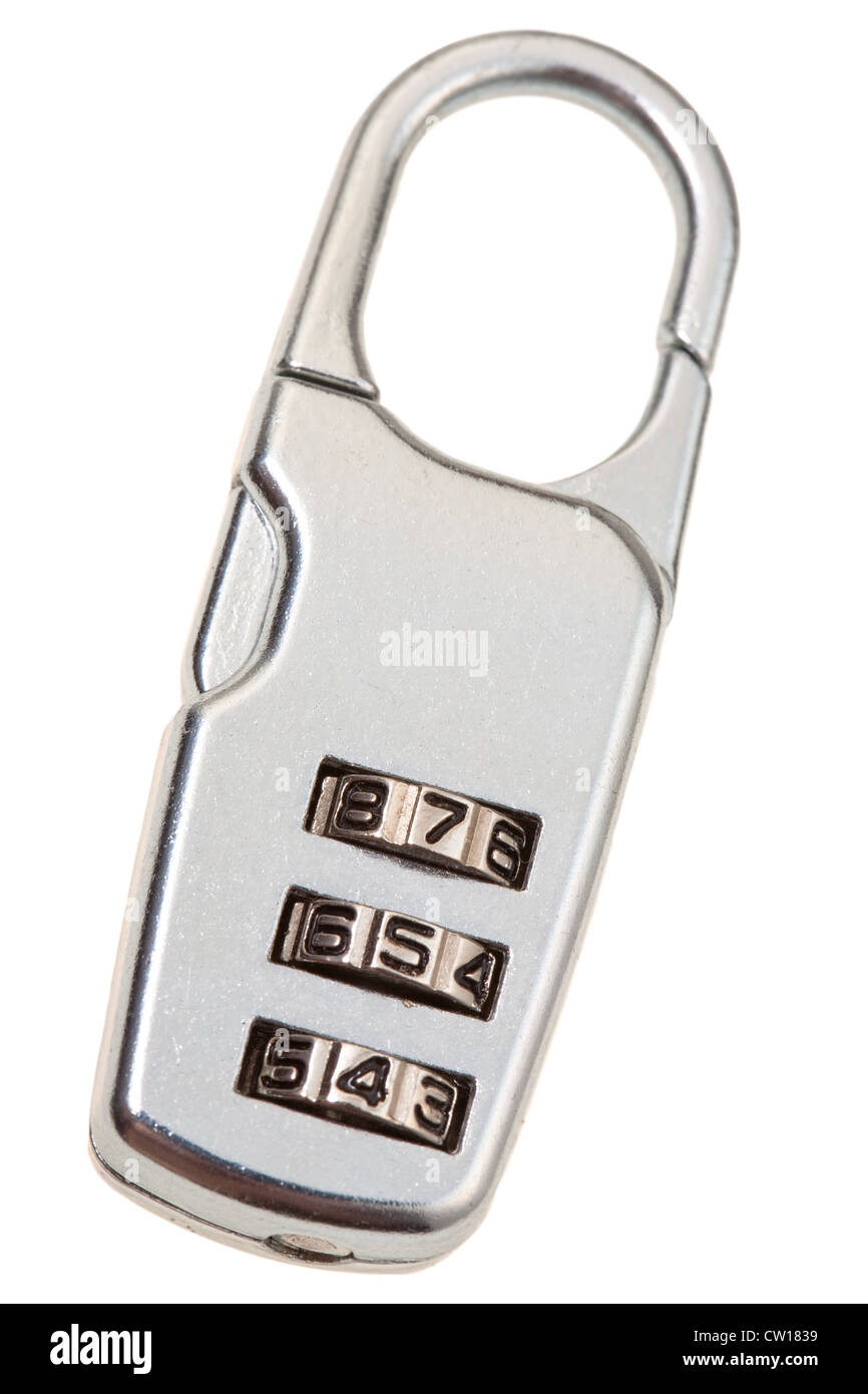 steel combination lock Stock Photo - Alamy