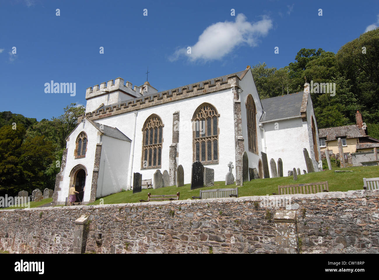 Selworthy somerset church hi-res stock photography and images - Alamy