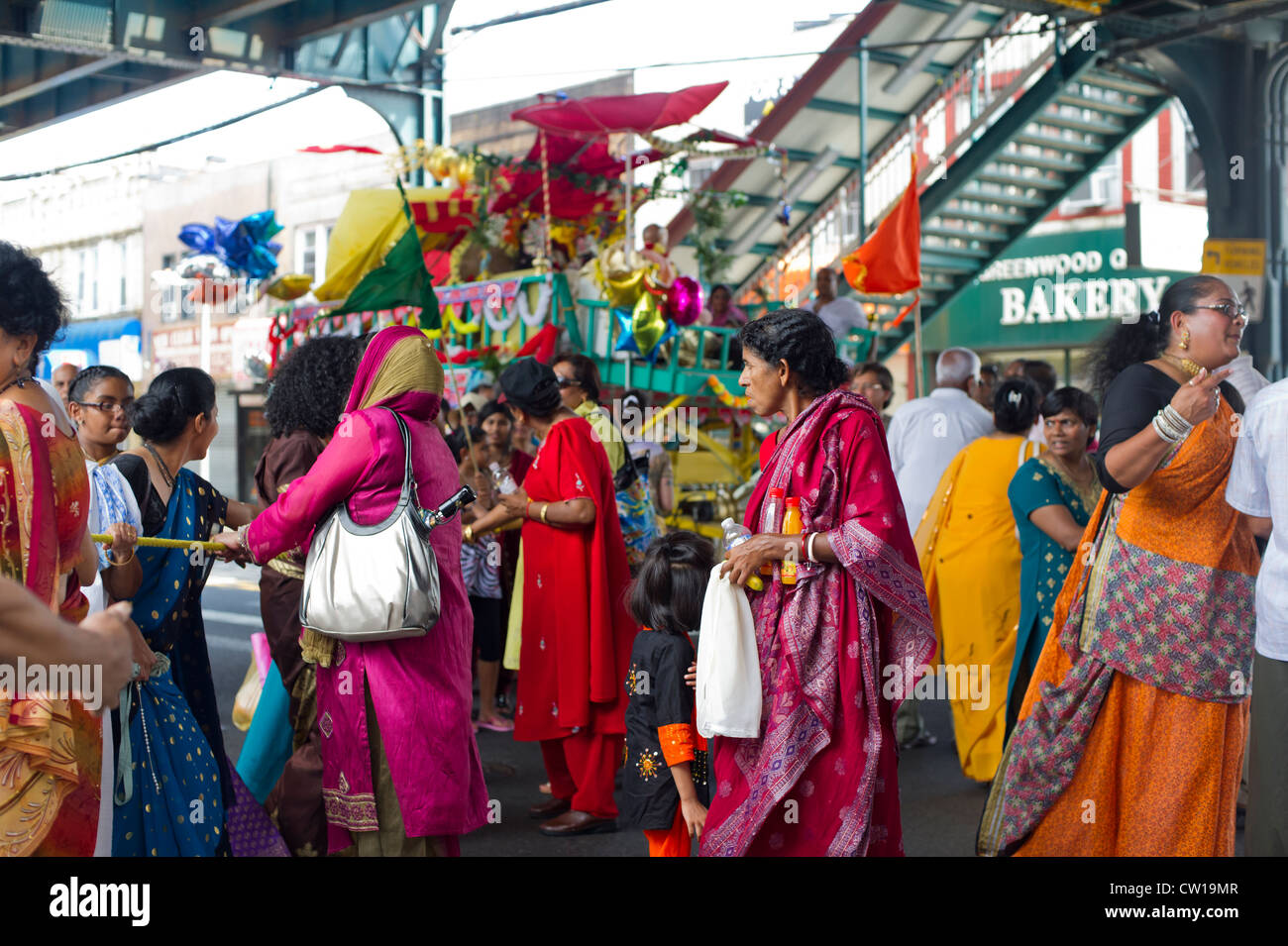 Hundreds of members of the Hare Krishna religion march in their annual ...