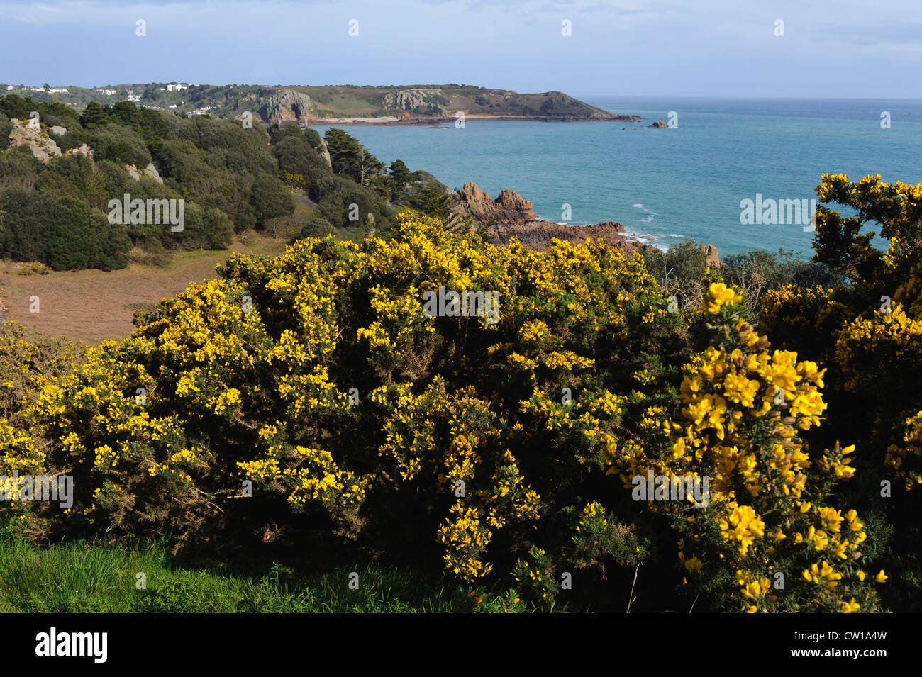 Beauport Beach, Isle of Jersey, Channel Islands Stock Photo - Alamy