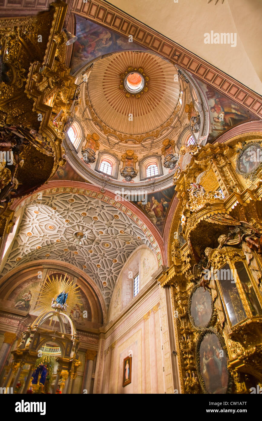 Santa Rosa de Viterbo Church Queretaro, Mexico Stock Photo - Alamy