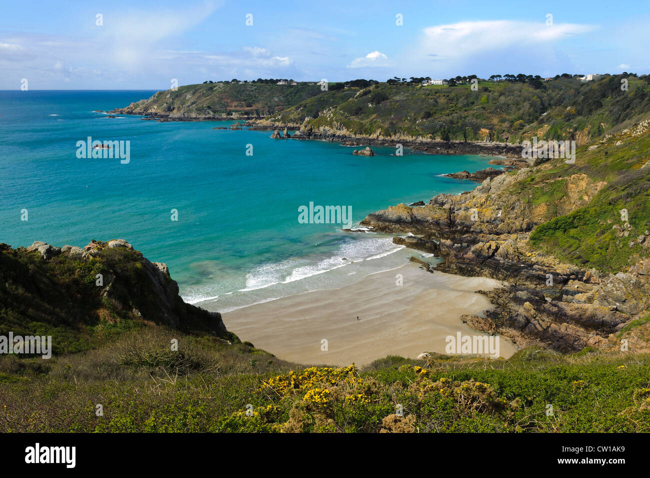 Guernsey beach hi-res stock photography and images - Alamy