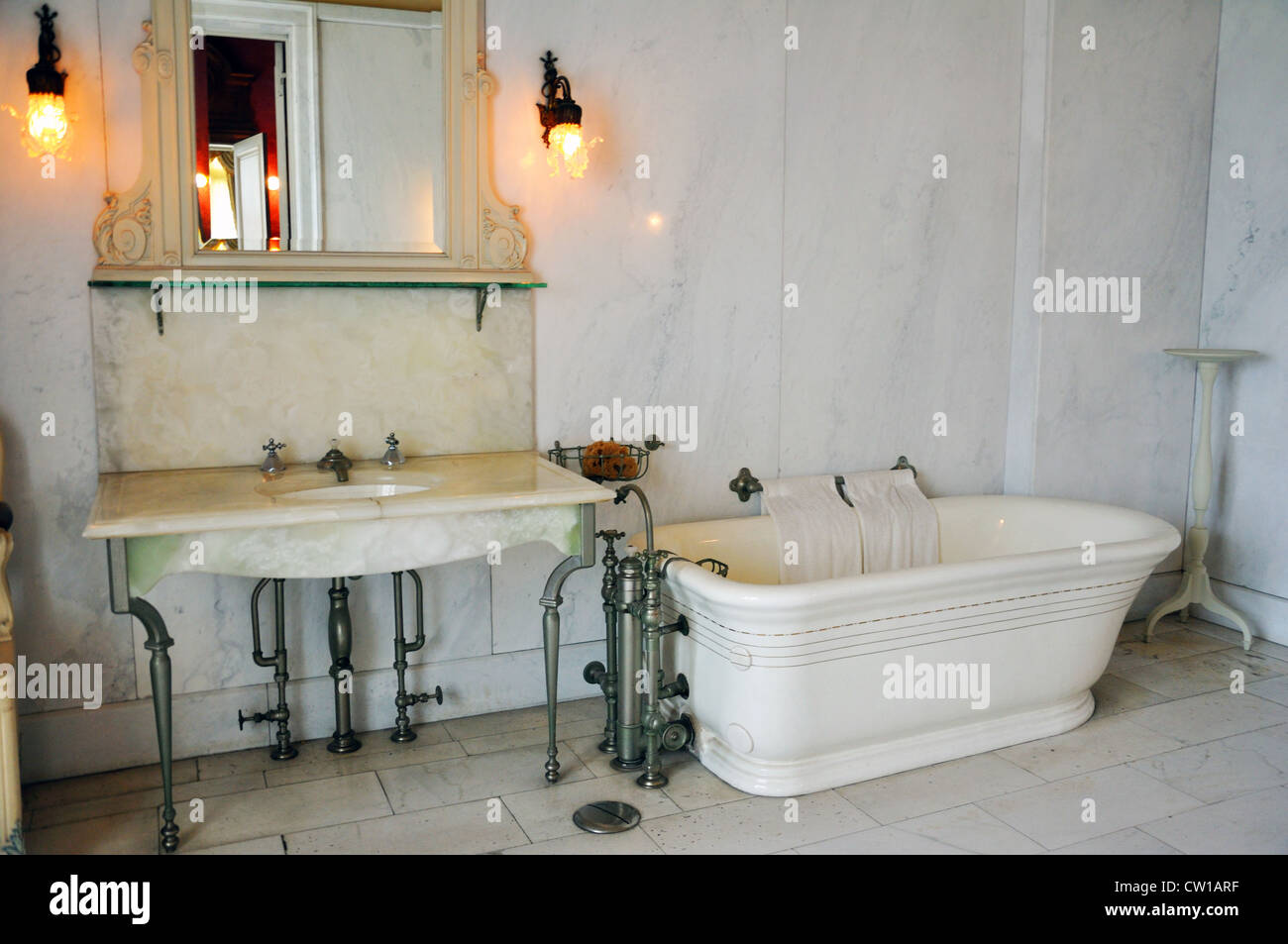 The Elms mansion, Newport, Rhode Island, USA Stock Photo - Alamy