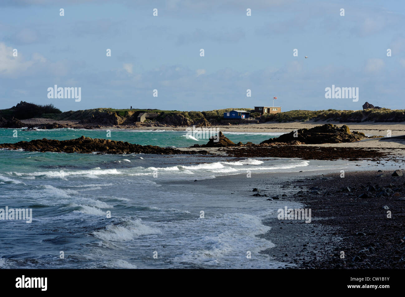 Cobo bay channel island hi-res stock photography and images - Alamy