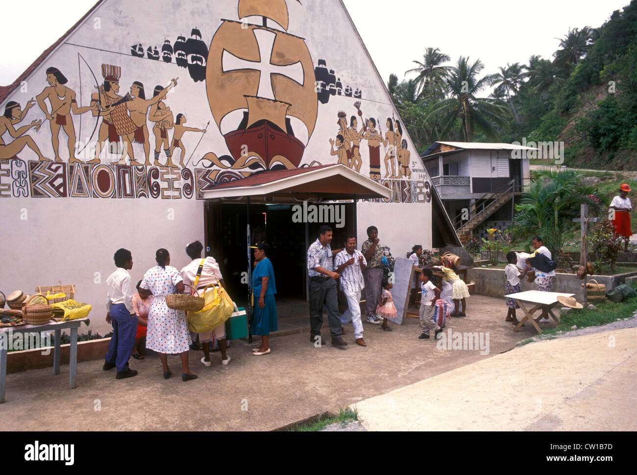 Church of sainte marie of the caribs hi-res stock photography and ...