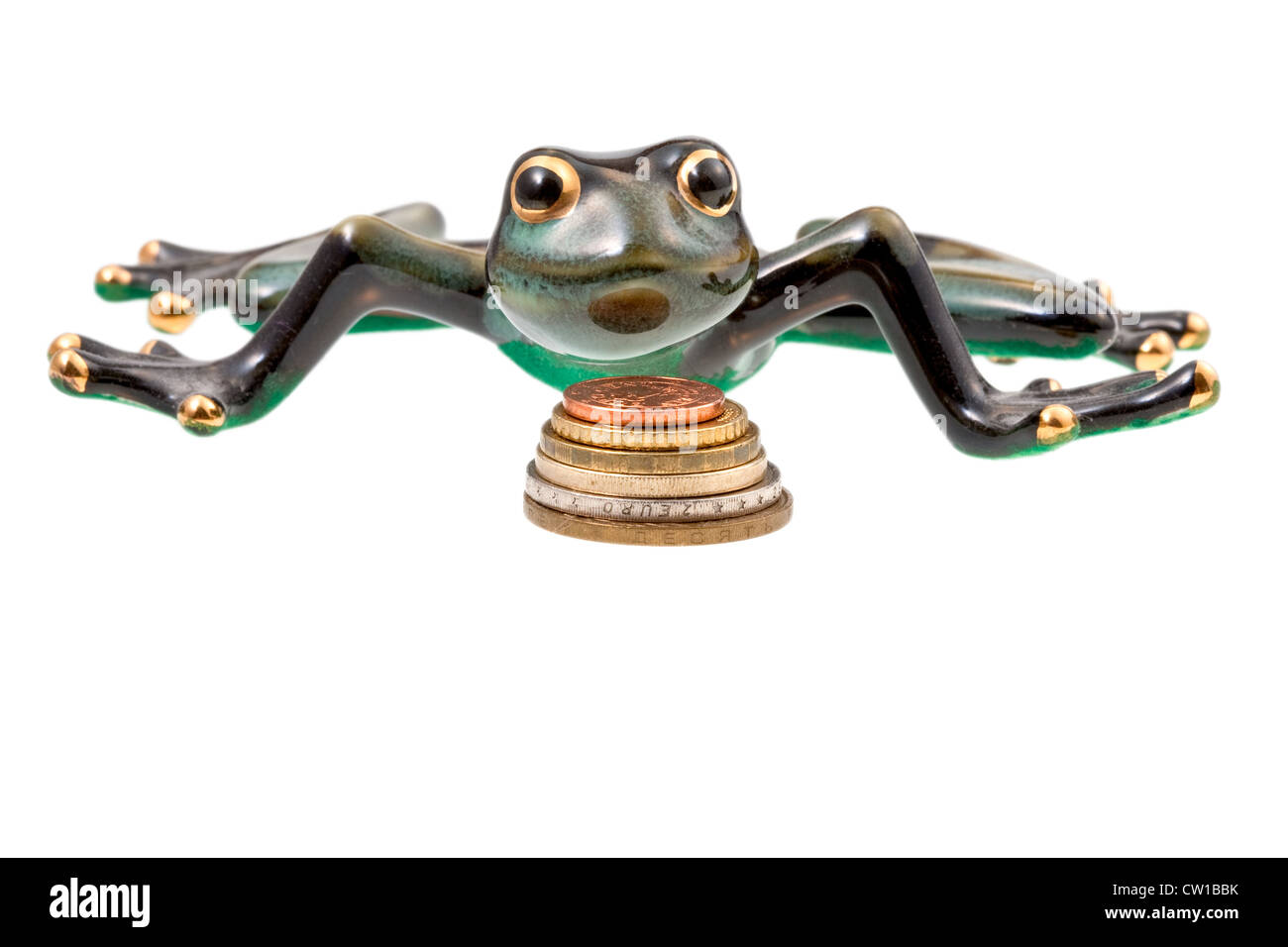 Coins sculpture Cut Out Stock Images & Pictures - Alamy