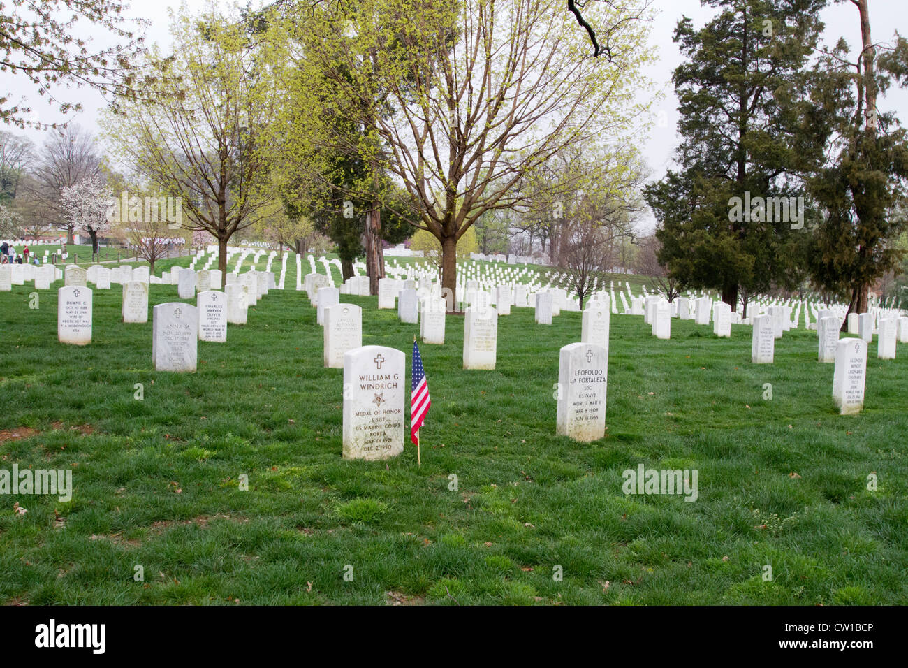 Arlington National Cemetery in Washington DC Stock Photo - Alamy