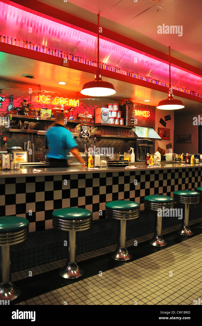 Route 66 diner hi-res stock photography and images - Alamy