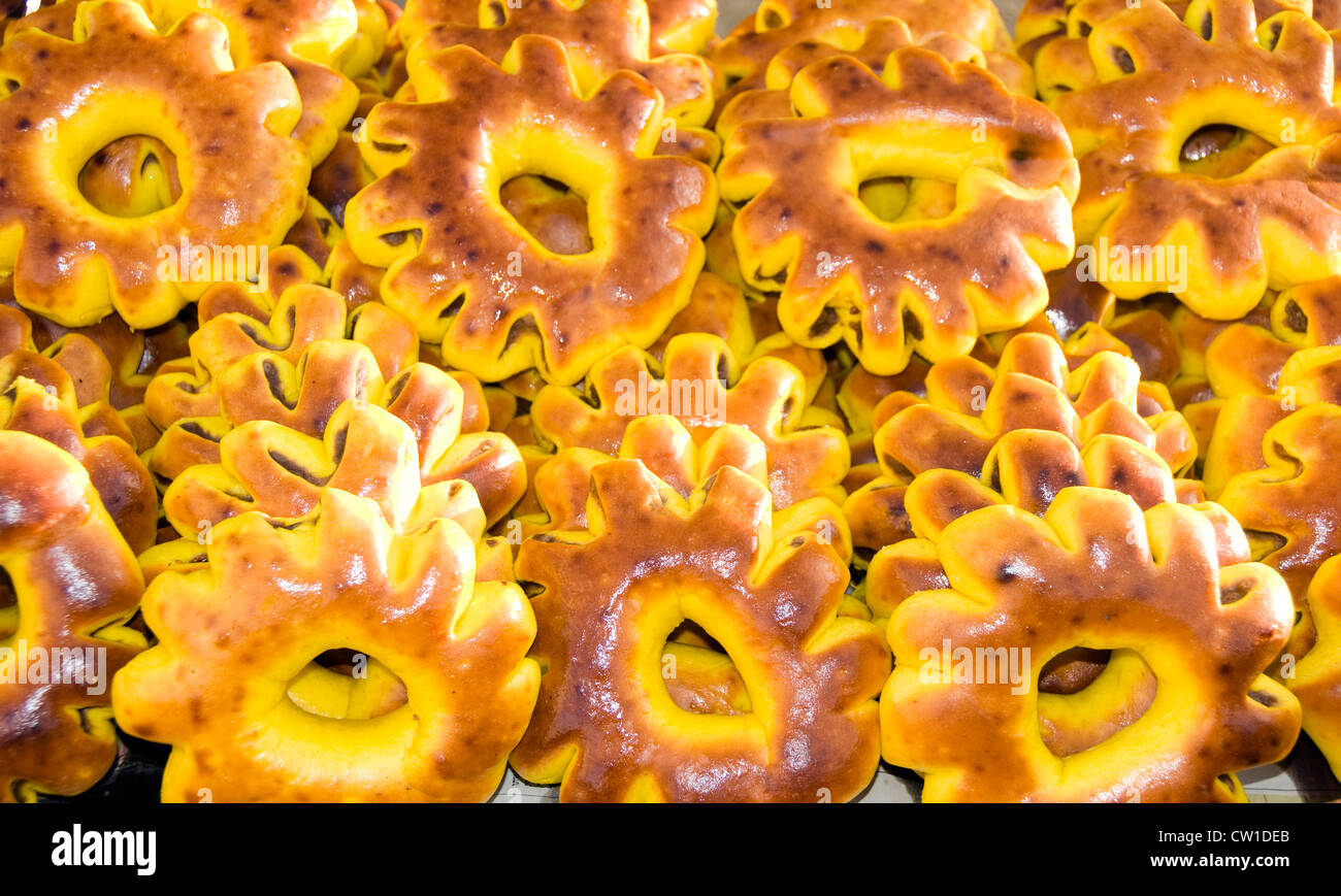 fresh Israeli bagel bread as photographed in Jerusalem Israel Stock ...