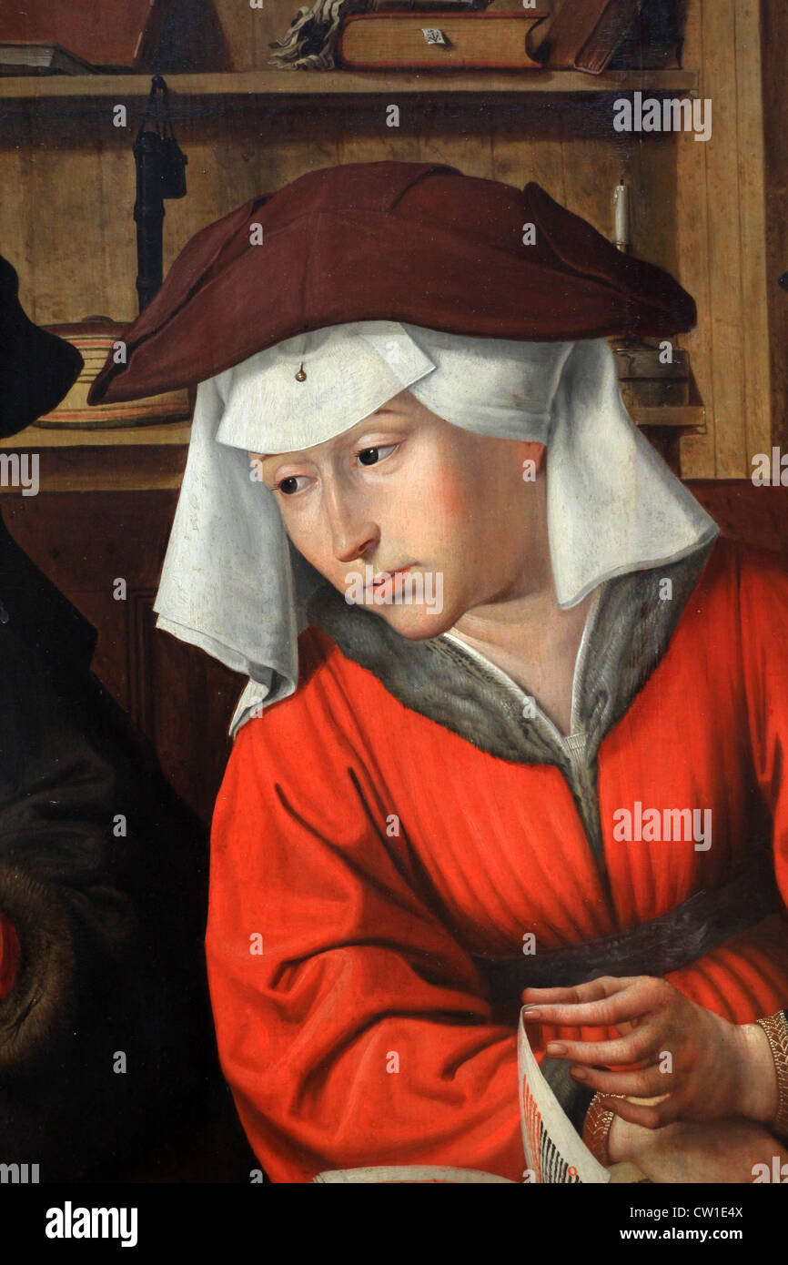 Quinten Metsys. Musee Royaux des Beaux Arts in Bruseels, Belgium Stock ...