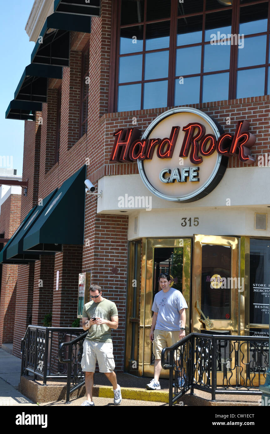 Hard Rock Cafe, Memphis, Tennessee, USA Stock Photo - Alamy