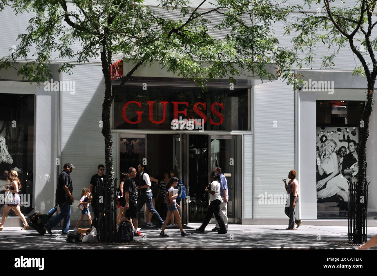 Guess store, New York, USA Stock Photo - Alamy