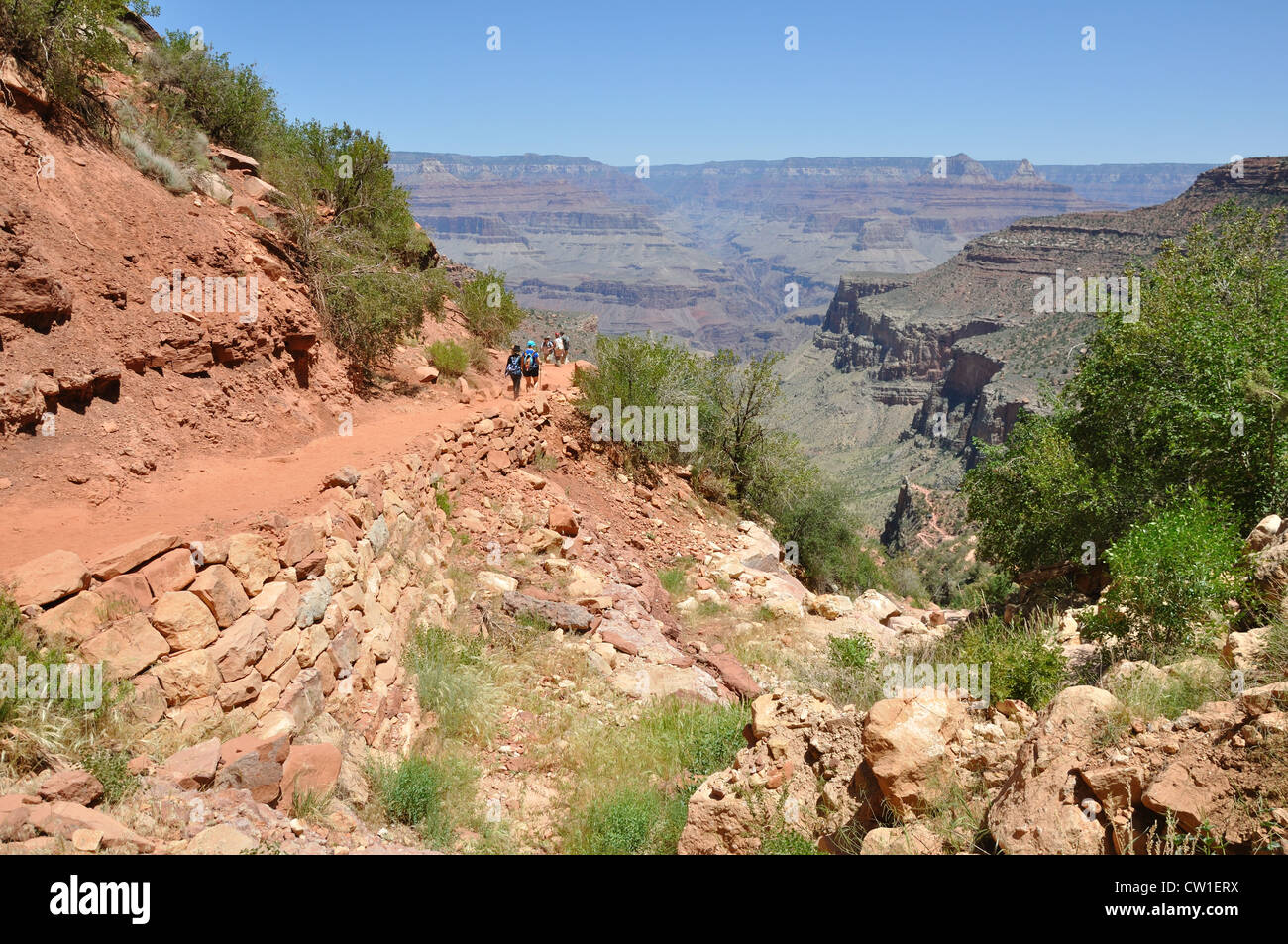 Bright Angel trail, Grand Canyon, Arizona, USA Stock Photo - Alamy
