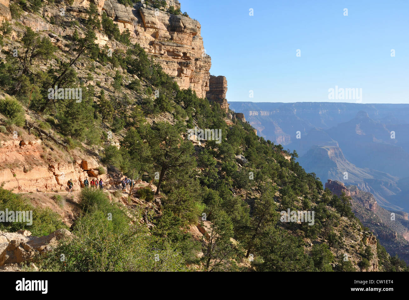 Bright Angel trail, Grand Canyon, Arizona, USA Stock Photo - Alamy