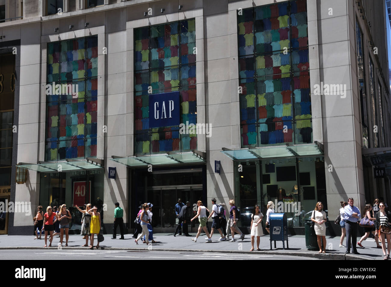 Gap store, New York City, USA Stock Photo - Alamy