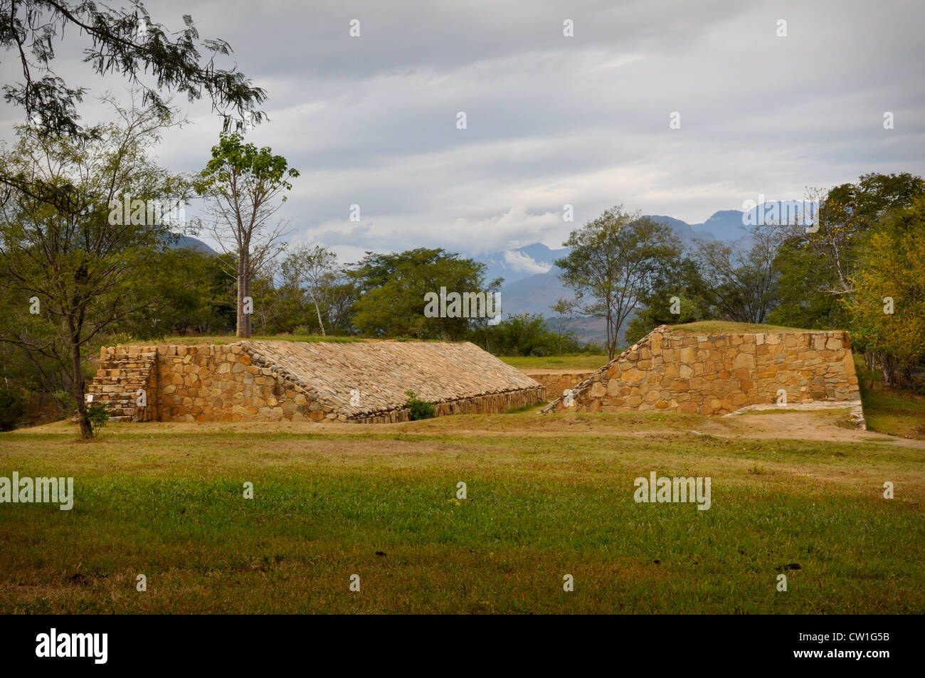 Tehuacalco Ruins in Mexico Stock Photo - Alamy