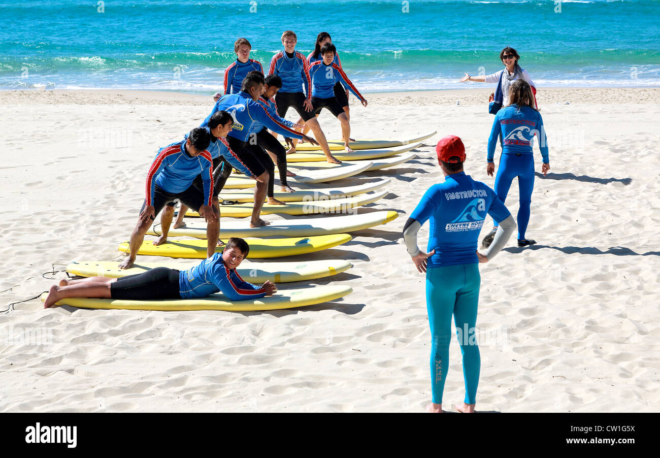 Surfers Paradise, Queensland, young people coached in the art of ...