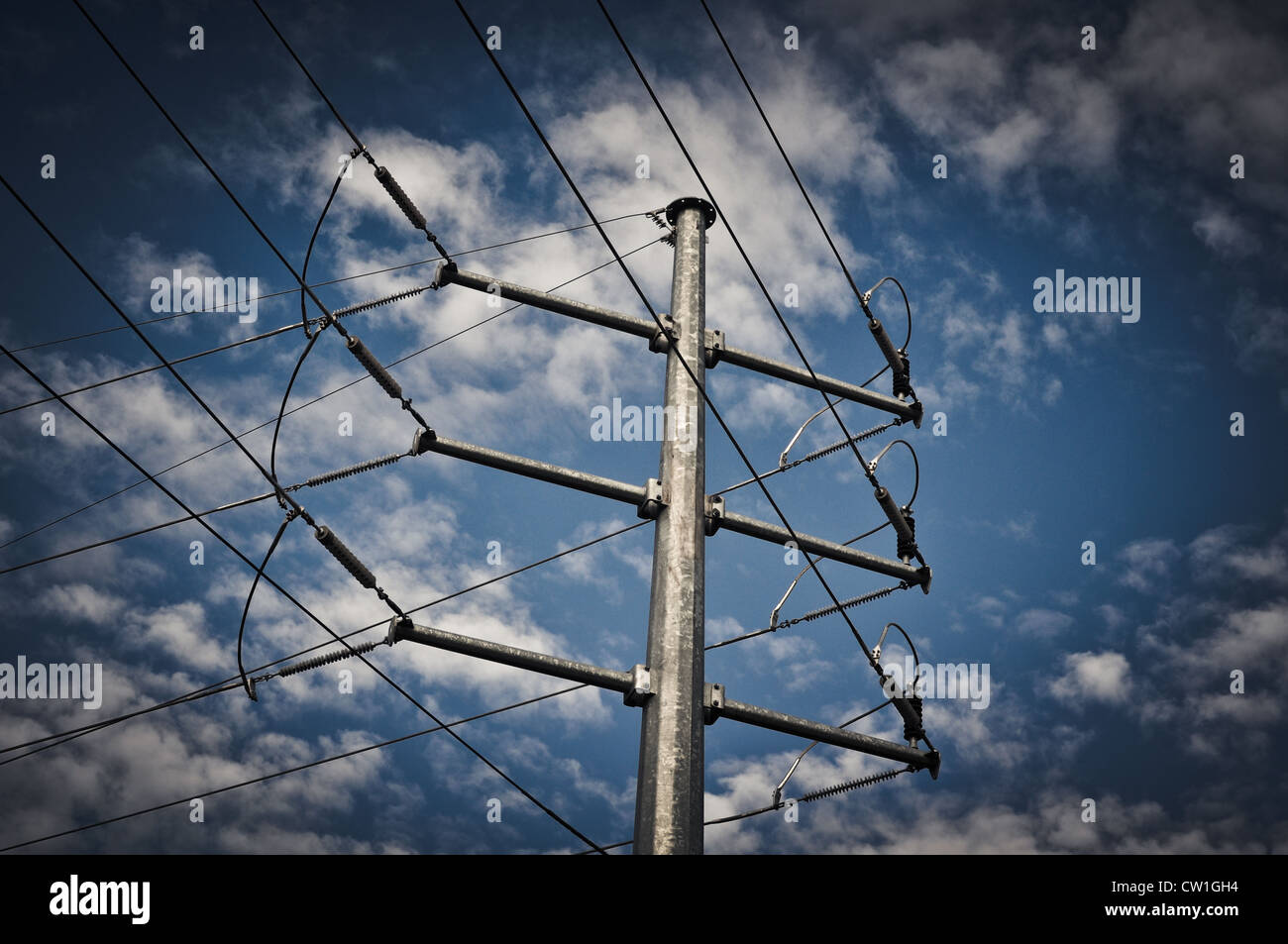Powerlines powerline hi-res stock photography and images - Alamy