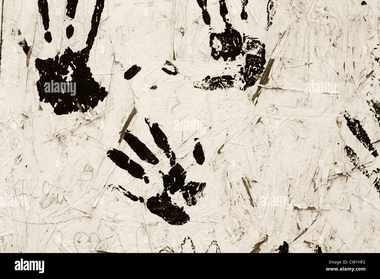 hand prints Stock Photo - Alamy