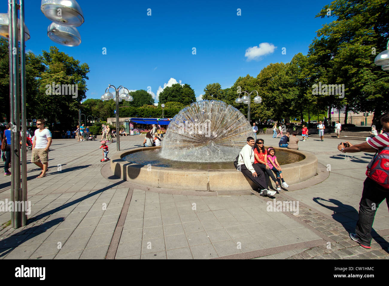 Karl johan street oslo hi-res stock photography and images - Alamy