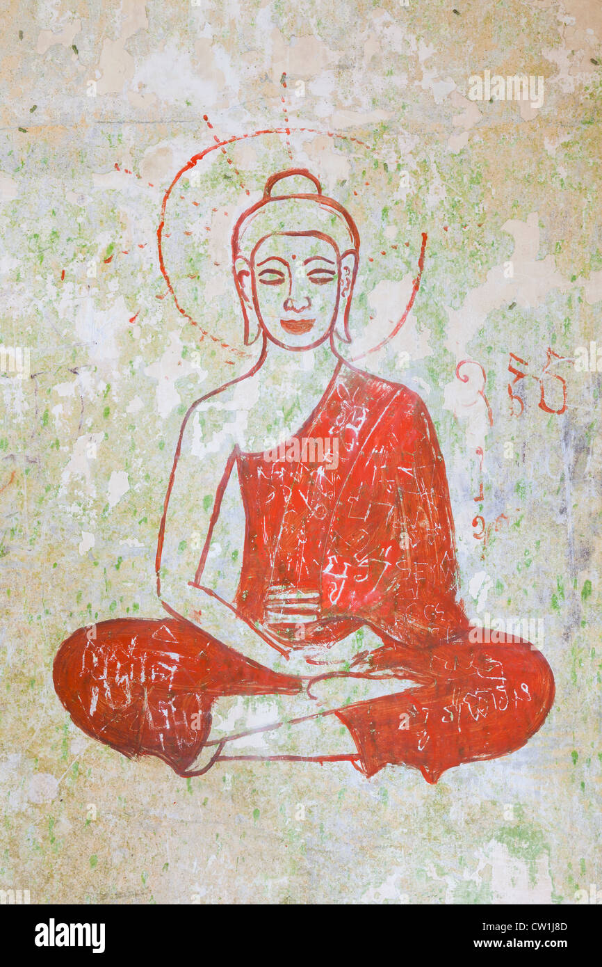 Buddha mural graffiti hi-res stock photography and images - Alamy