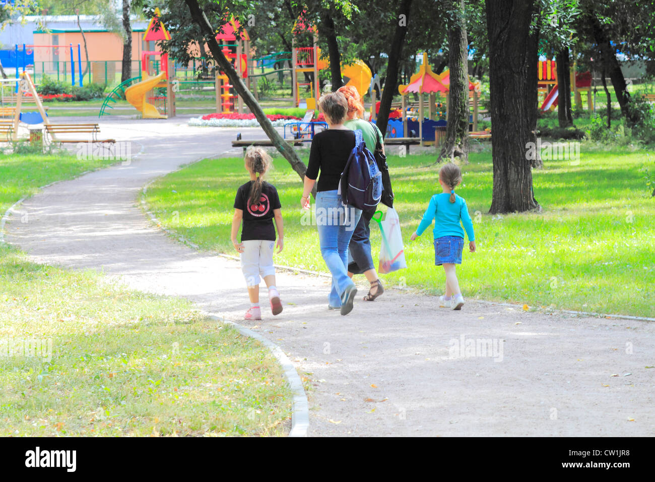 Playground attractions hi-res stock photography and images - Alamy